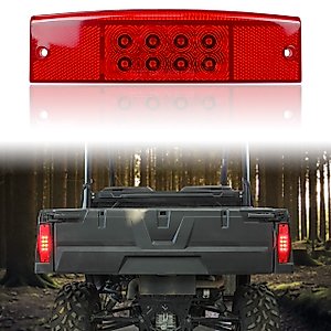 SAUTVS 1pcs Tail Light for Ranger 570, Red LED Rear Brake Stop Light for Polaris Ranger 400 500 570 800 EFI MIDSIZE Accessories (fit Left & Right Side, Replace #2411450)