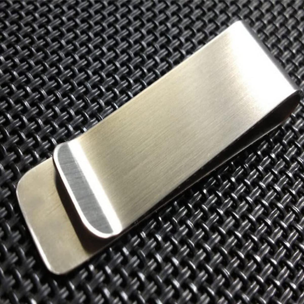 Stainless Steel Metal Wallet Money Business Paper Clip