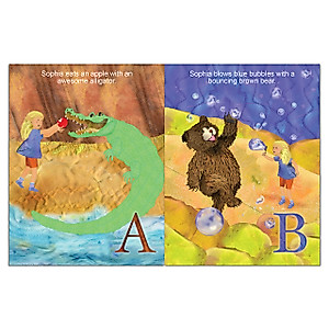 Personalized Children’s ABC Book – Customize with Your Child’s Name, Hair Color, Gender, and More | Educational Alphabet Learning for Kids