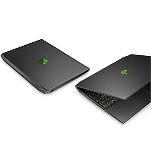 HP Pavilion 15z 15.6" 144Hz FHD IPS Gaming Laptop (AMD Ryzen 5 5600H 6-Core, 16GB RAM, 1TB HDD, GTX 1650 4GB, Green Backlit KYB, WiFi 6, BT 5.2, RJ-45, Win 11 Home) w/Hub