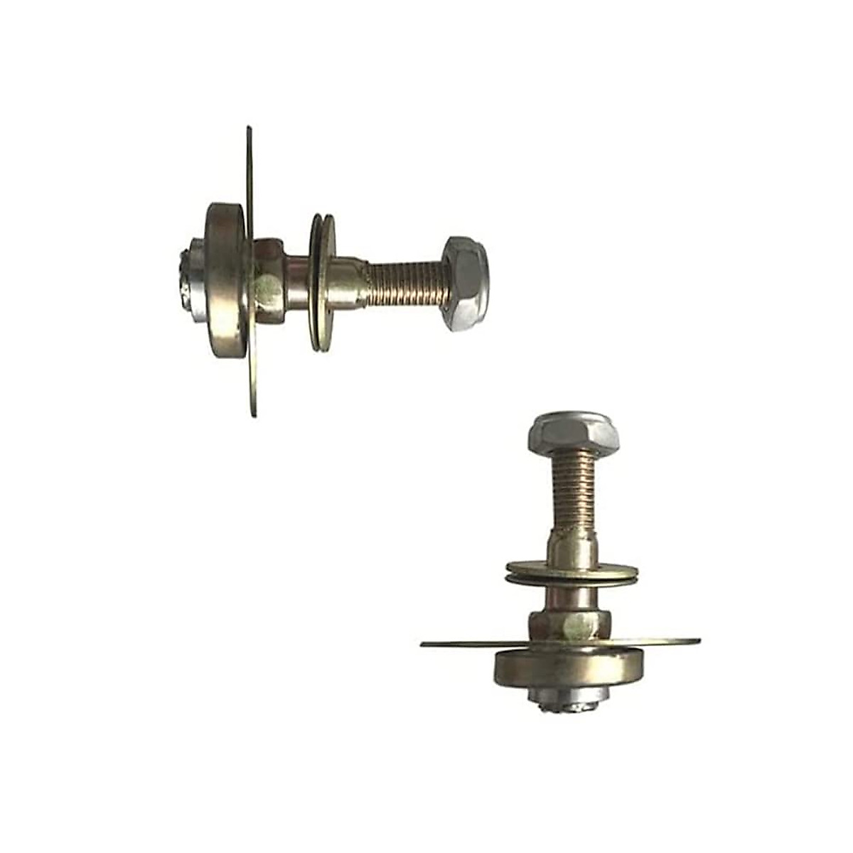 BOLWHAO 4 Pcs Rocking Chair Bearing Connecting Piece Rocking Chair Bearing Screws Kits Furniture Connecting Fittings (M8*45mm)