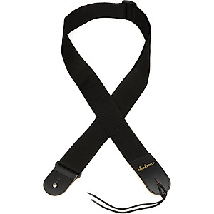 Jackson 2in Poly Guitar Strap, Black