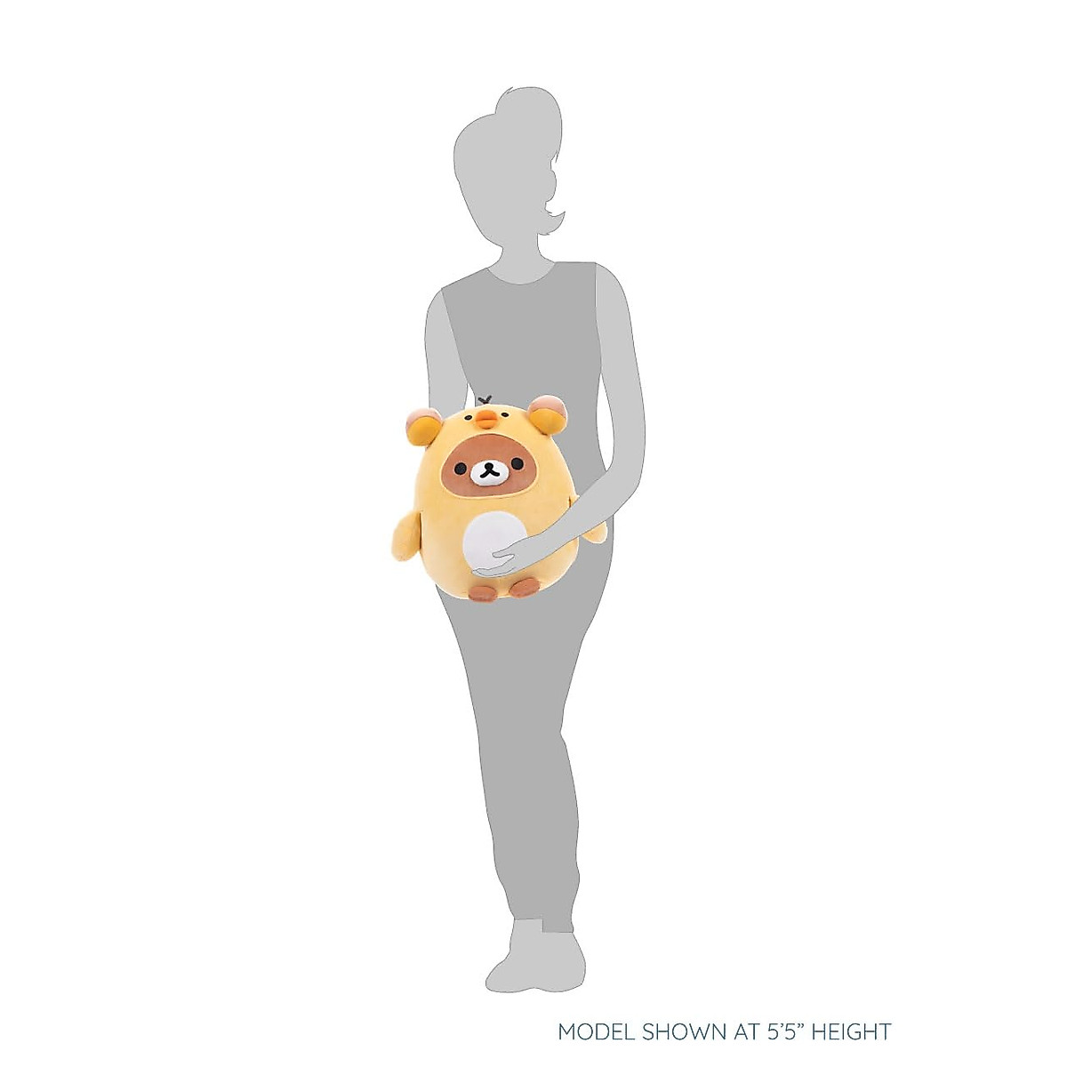 Rilakkuma San-X Original Kiiroitori Kigurumi Series Mochi Plush