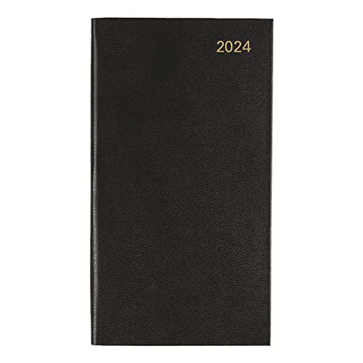 Letts of London Principal Weekly Planner, 12 Months, January to December, 2024, Week-to-View, Compact Size, 5.875" x 3.125", Black (C30NUBK-24)