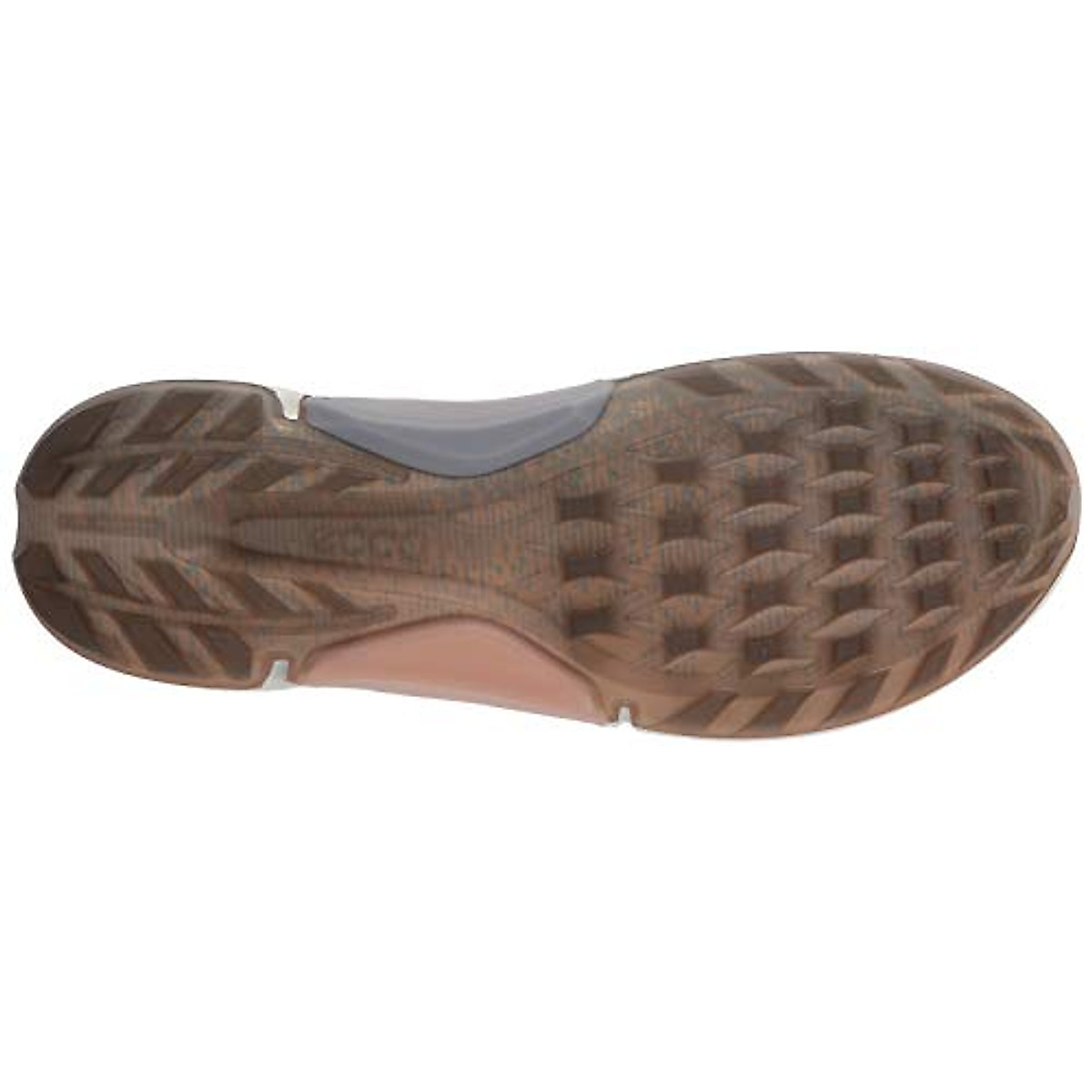 ECCO Women's Biom Hybrid 4 Gore-TEX Waterproof Golf Shoe, White/Silver Grey, 6-6.5