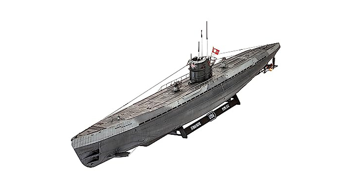 Revell German Submarine Type IX C Model Kit - 1:72