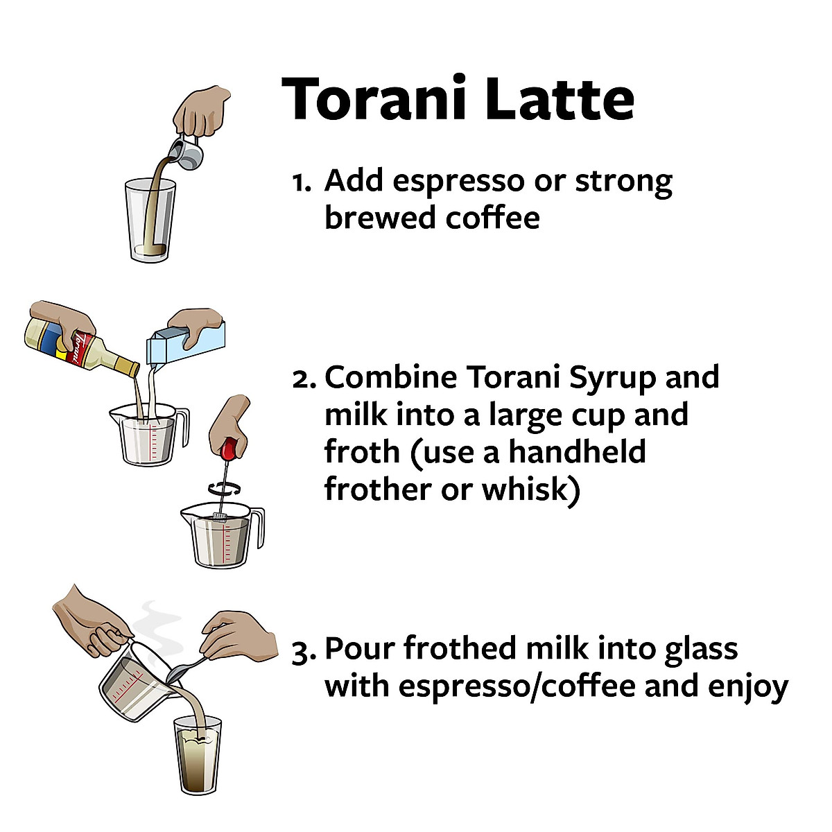 Torani Syrup, French Vanilla, 25.4 Ounces (Pack of 4)
