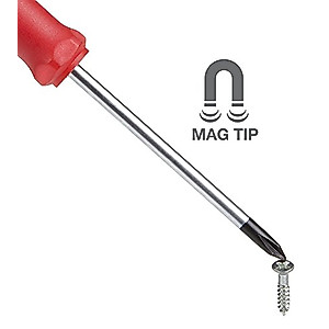 EFFICERE 9-Piece Precision Screwdriver Set | Phillips #0, 00, 000 | Flat 1.5mm, 2.0mm, 2.5mm | Torx T5, T6, T7 | Durable Chrome Vanadium Steel Shaft, Magnetic Tip, Ergonomic Grip, and Swivel End Cap