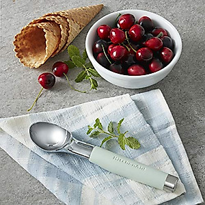 KitchenAid Gourmet Ice Cream Scoop, One Size, Matte Pistachio
