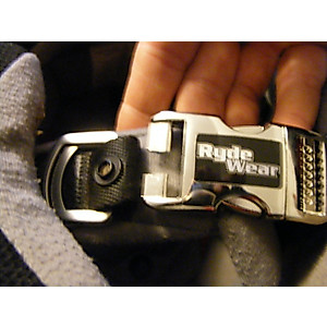 Black Metal Strongest Motorcycle Dirt Bike Helmet Quick Release Helmets Chin Strap Buckle