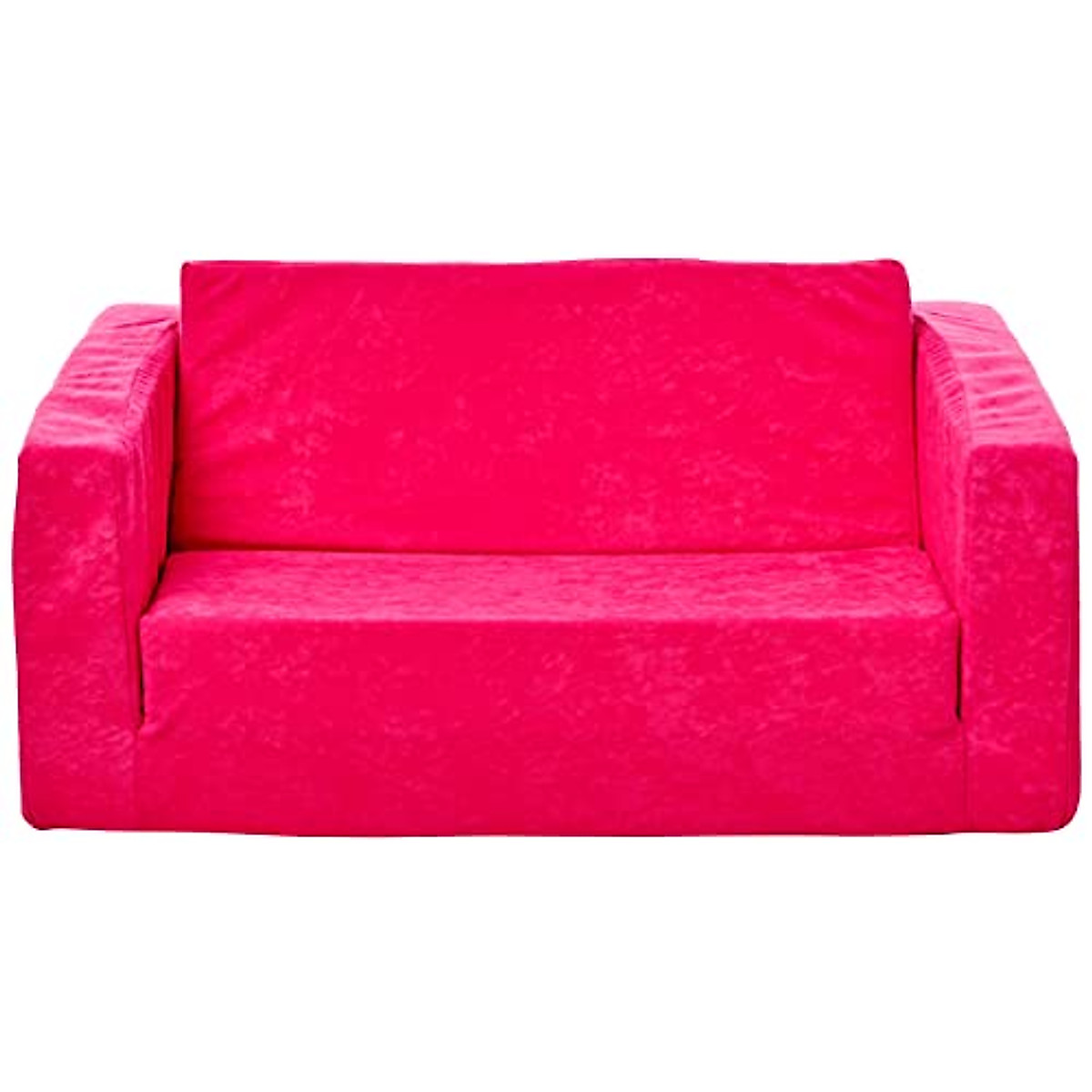 Fun Furnishings 55204 Furnishings Toddler Flip Sofa, Hot Pink