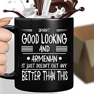 Bemrag Beak Coffee Mug Smart Good and Armenian Funny Gifts for Men Women Coworker Family Lover Special Gifts for Birthday Christmas Funny Gifts Presents Gifts 637263