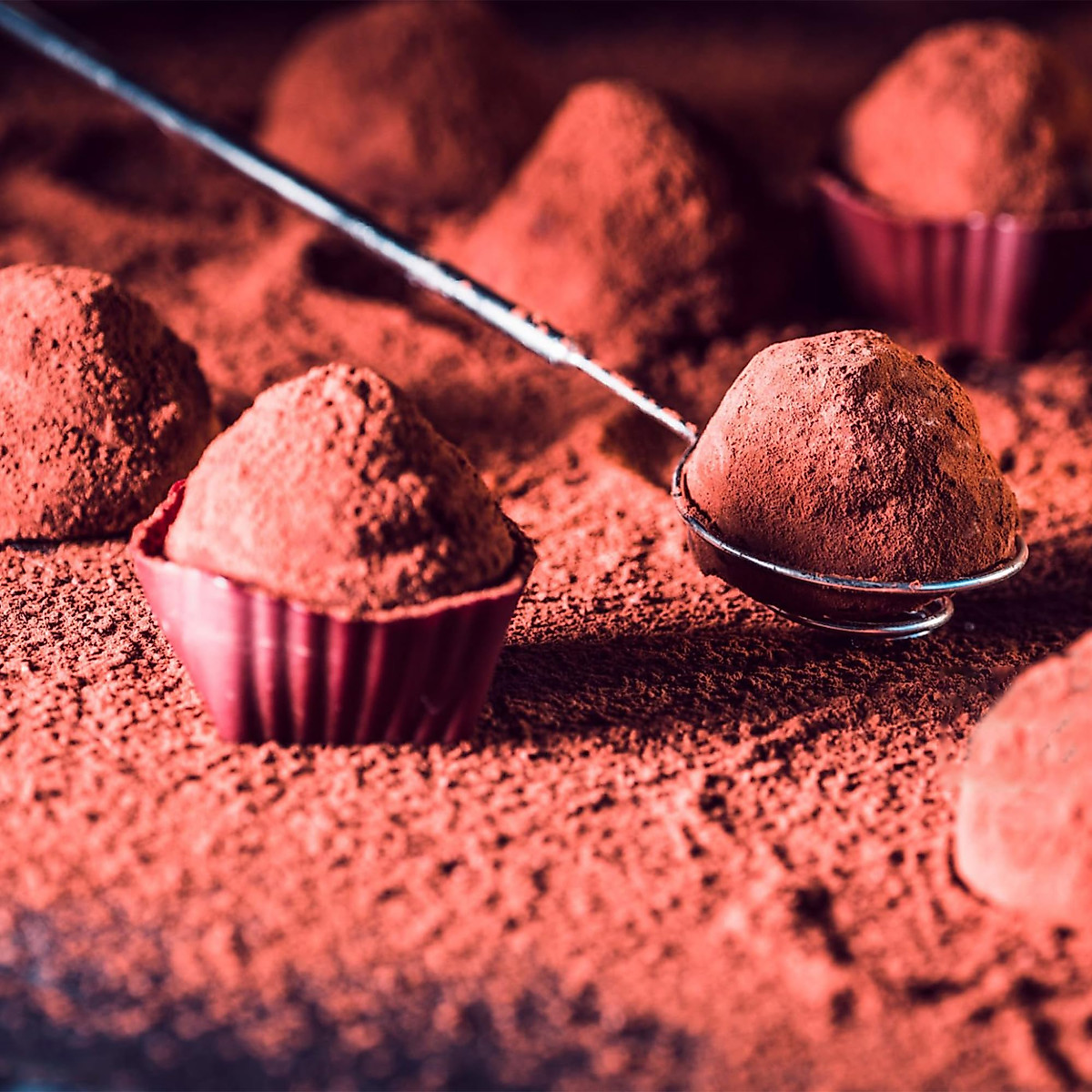 Marsrut Perfect DIY Dipping Chocolate Tool Set Reliable Stainless Steel Spiral Swirl Candy Fork for Handmade Praline and Truffle Baking Supply