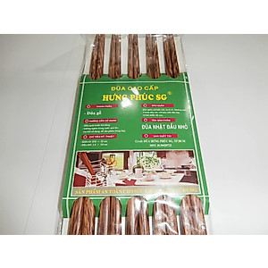 Hung Phuc SG set of 10 pairs high quality Vietnamese coconut wood chopsticks