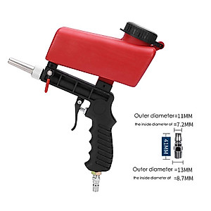 Pneumatic Sandblasting Machine, Industrial Adjustable Portable Sand Blaster Hand Held Pneumatic Sand Blaster