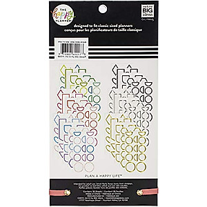 ME & MY BIG IDEAS Happy Planner STCKRS COL, Colorful Shapes, 384/Pkg