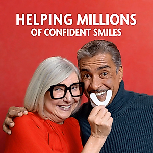 Sea Bond Secure Denture Adhesive Seals Lowers Original, Zinc Free, All Day Hold, Mess Free, 30 Count