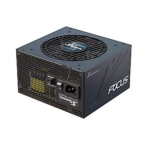 Seasonic FOCUS GX-850, 850W 80+ Gold, Full-Modular, Fan Control in Fanless, Silent, and Cooling Mode, Perfect Power Supply for Gaming and Various Application, SSR-850FX.