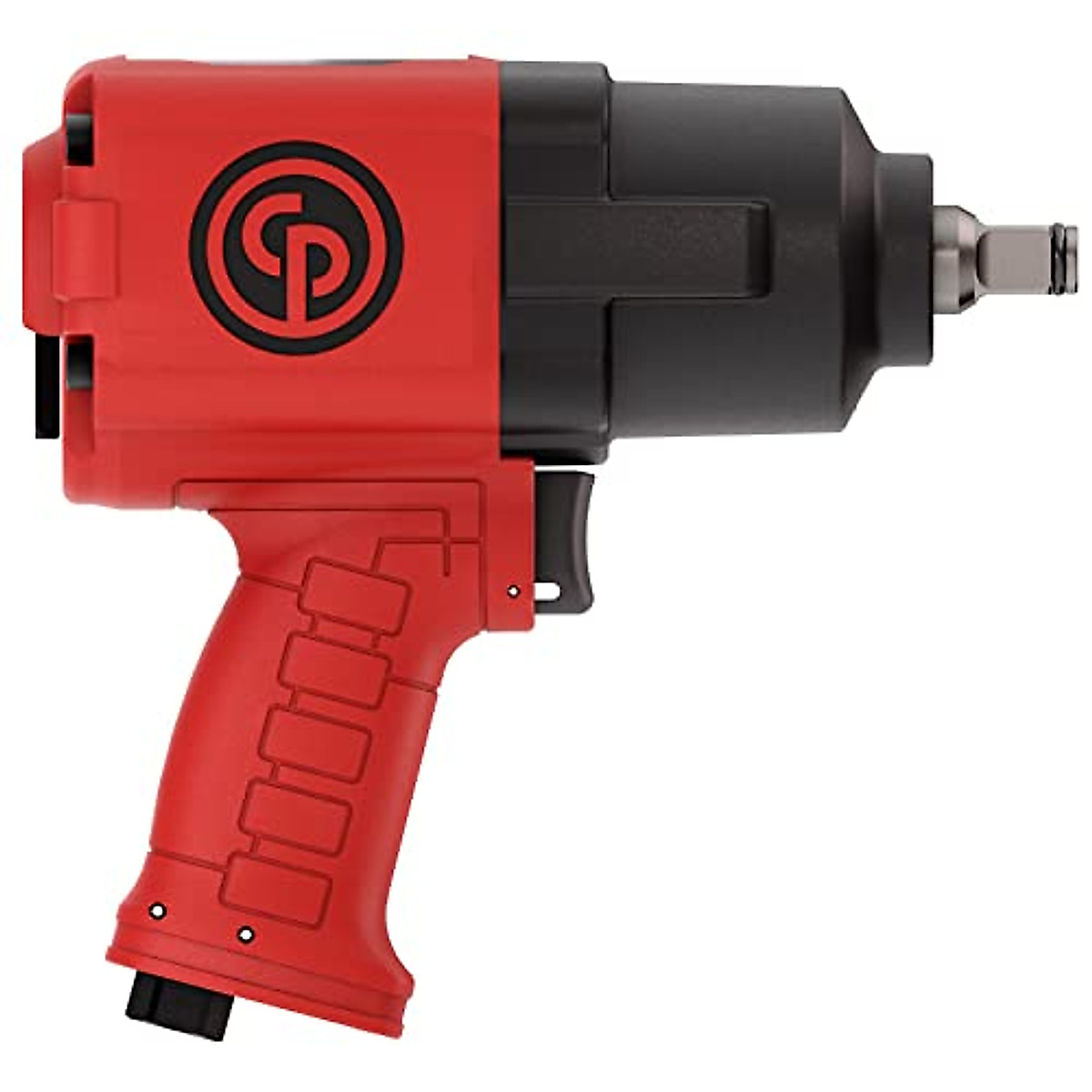 Chicago Pneumatic CP7741 Air Impact Wrench (1/2 Inch), Air Impact Gun Industrial Repair & Assembly Tool, Pistol Handle, Twin Hammer, Max Torque Output 715 ft. lbf/970 Nm, 10000 RPM