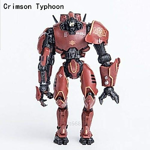 Durable Nice New Pacific Rim Series 1 Jaeger Crimson Typhoon 7" Action Figure Toy Red Robot Unique Gift Idea