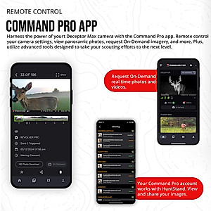 Stealth Cam 40MP Deceptor Max Cellular Trail Camera with 0.4-Second Trigger Speed (2-Pack) Bundle with 32GB Memory Card (2-Pack) and 4-in-1 Card Reader (4 Items)