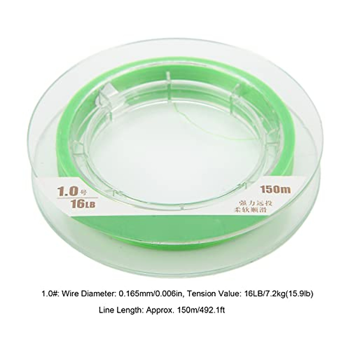 Soraz Fishing Line, Abrasion Resistant Shot Fishing Wire for Fishing (4.0#)