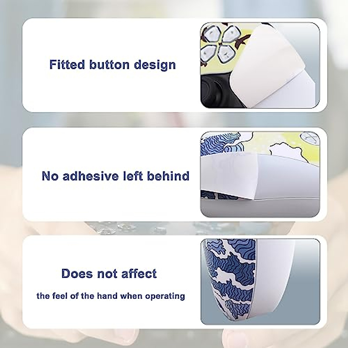 MasiBloom® Gaming Controllers Sticker Decals Cover Skin for PS5 Playstation 5 Digital/Optical Drive Version(Seagull Sunset) (Seagull Sunset)