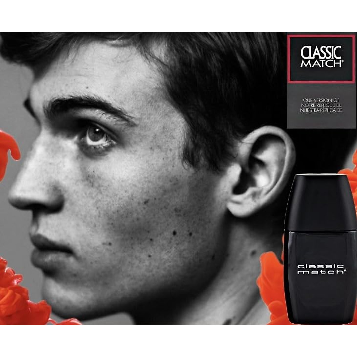 PB ParfumsBelcam Black Classic Match CM Eau De Toilette Spray, our version of a Designer EDT, 75ml.