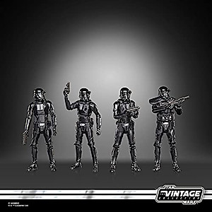 Star Wars, The Vintage Collection Imperial Death Trooper Action 4 Figure Set F5553 by Hasbro Black