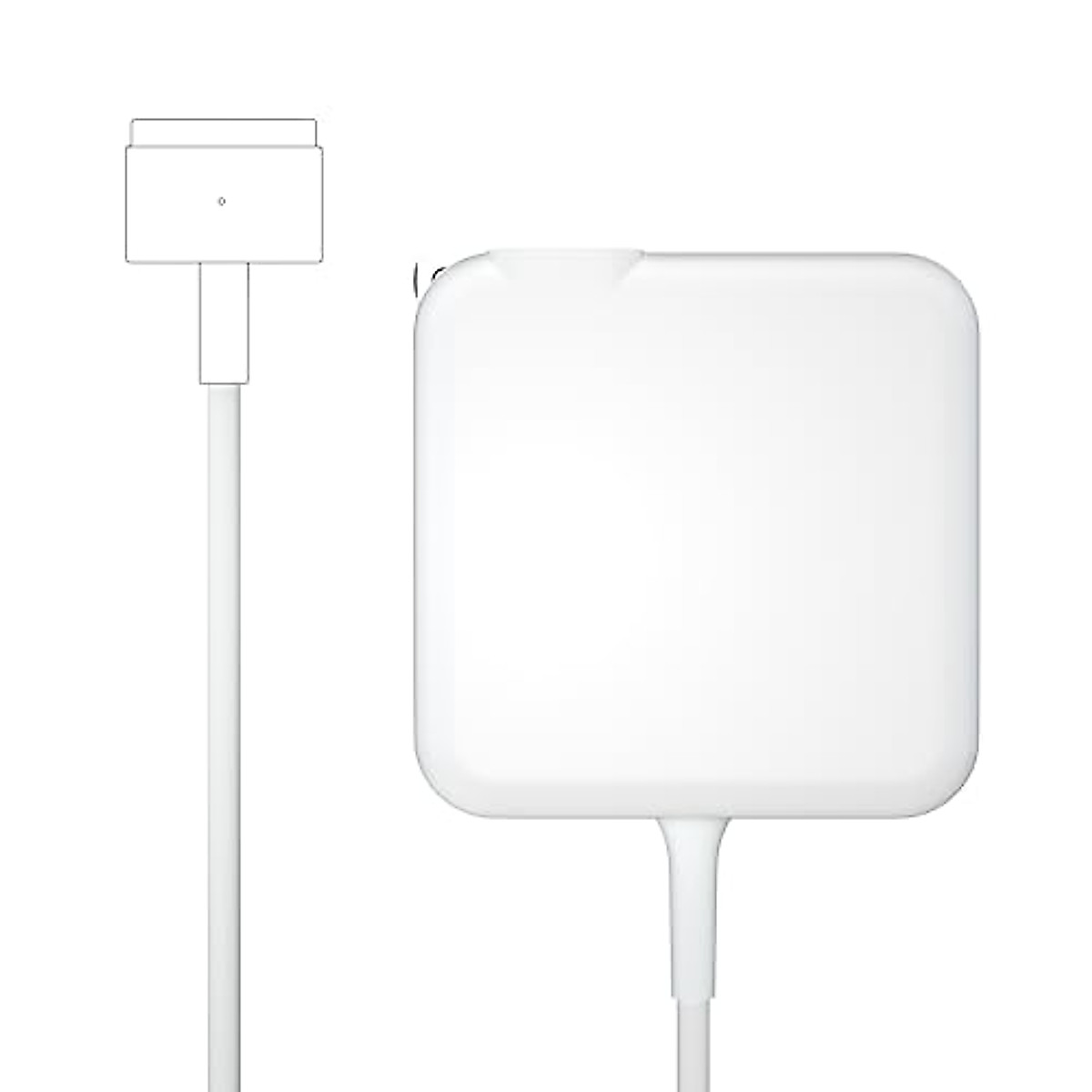 Mac Book Air Charger, Replacement for Mac Book Air AC 45W T-tip Shape Connector Power Adapter, Laptop Charger for Mac Book Air 11 inch and 13 inch (2012 2013 2014 2015 2017)