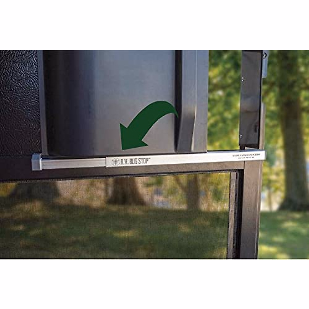 RV Screen Door Slide Closer | Self-Closing Slider for R.V. Screen Door | Fits 10-3/4" to 13" Slider | Please Make Sure The Dimensions fit Your Slider