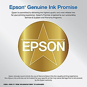 Epson EcoTank Pro ET-5180 Wireless Color All-in-One Supertank Printer with Scanner, Copier, Fax Plus Auto Document Feeder and PCL/Postscript, White