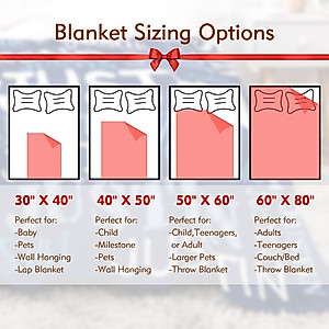 Corissy Ships Next Day, Personalized Blankets and Throws Custom Blanket with Name Customized Flannel Blanket for Kids Christmas Blanket Gifts for Teen Girls Boys