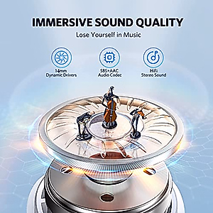 [Apple MFi Certified] AirPods3Wireless Earbuds Bluetooth 5.3 in Ear Headphones Built-in Microphone, with Touch Control,36H Playtime Long Endurance, Pop-ups Auto Pairing Headset