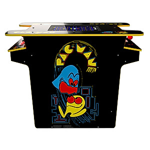 Arcade1Up PAC-MAN Arcade Game Table, Full Home Machine, Black Series Edition