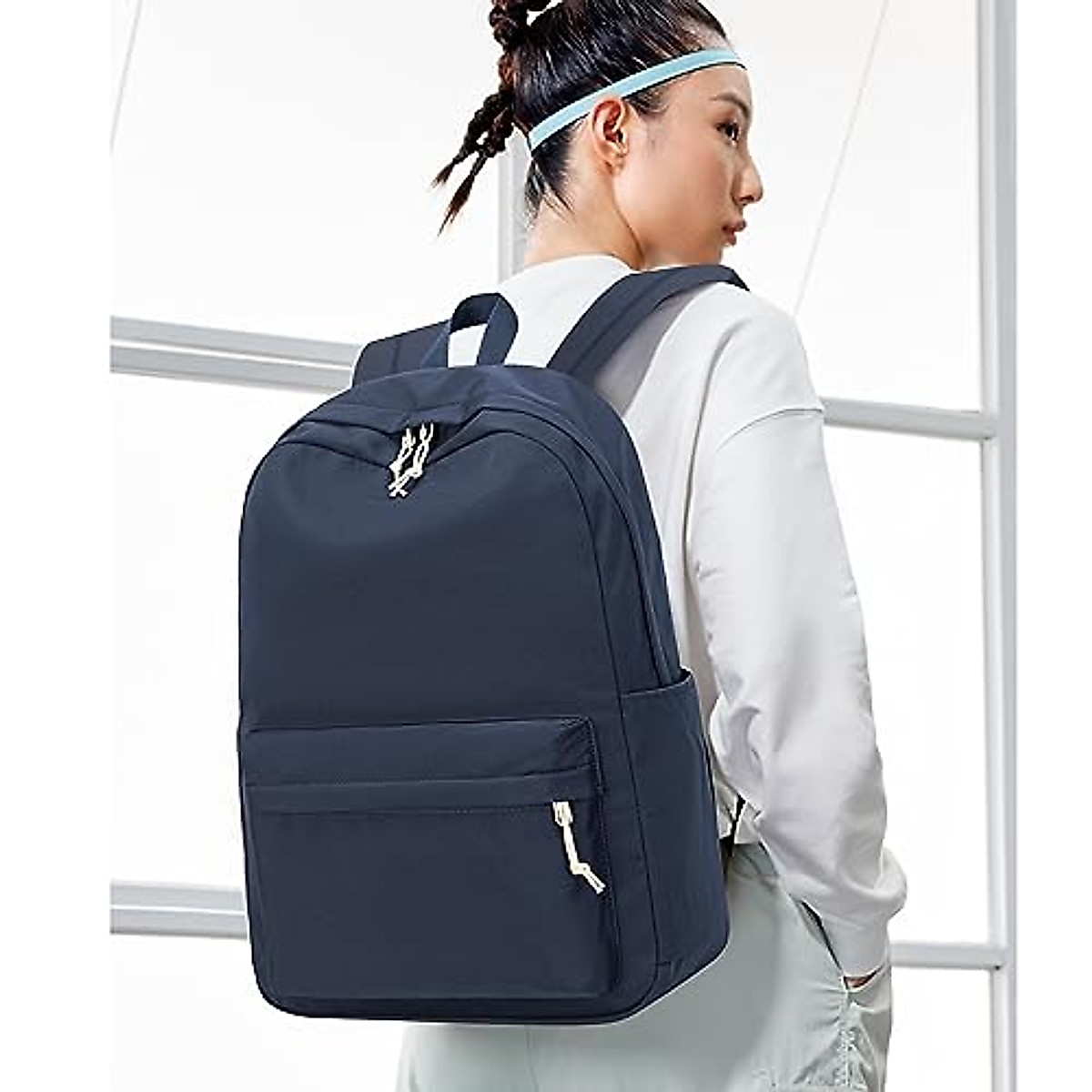 Bluboon School Backpack for Teen Girls Bookbags Elementary High School Corduroy Laptop Bags Women Travel Daypacks