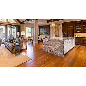 8" Sample Piece - Ambient Carbonized Wide Plank Bamboo Flooring | Test The Durability & Elegance at Home