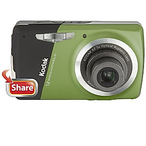 Kodak Easyshare M530 12 MP Digital Camera with 3x Wide Angle Optical Zoom and 2.7-Inch LCD (Green)