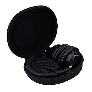 Aenllosi Hard Carrying Case Replacement for Audio-Technica ATH-M20x/M30x/M40x/M50x/M60x Professional Studio Monitor Headphones