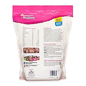 Manna Pro Bite-Size Nuggets for Horses - Pocket Sized Training Horse Treats - Peppermint Flavored Treats - Packs with Vitamins & Minerals- Great Taste Guaranteed - 4lbs
