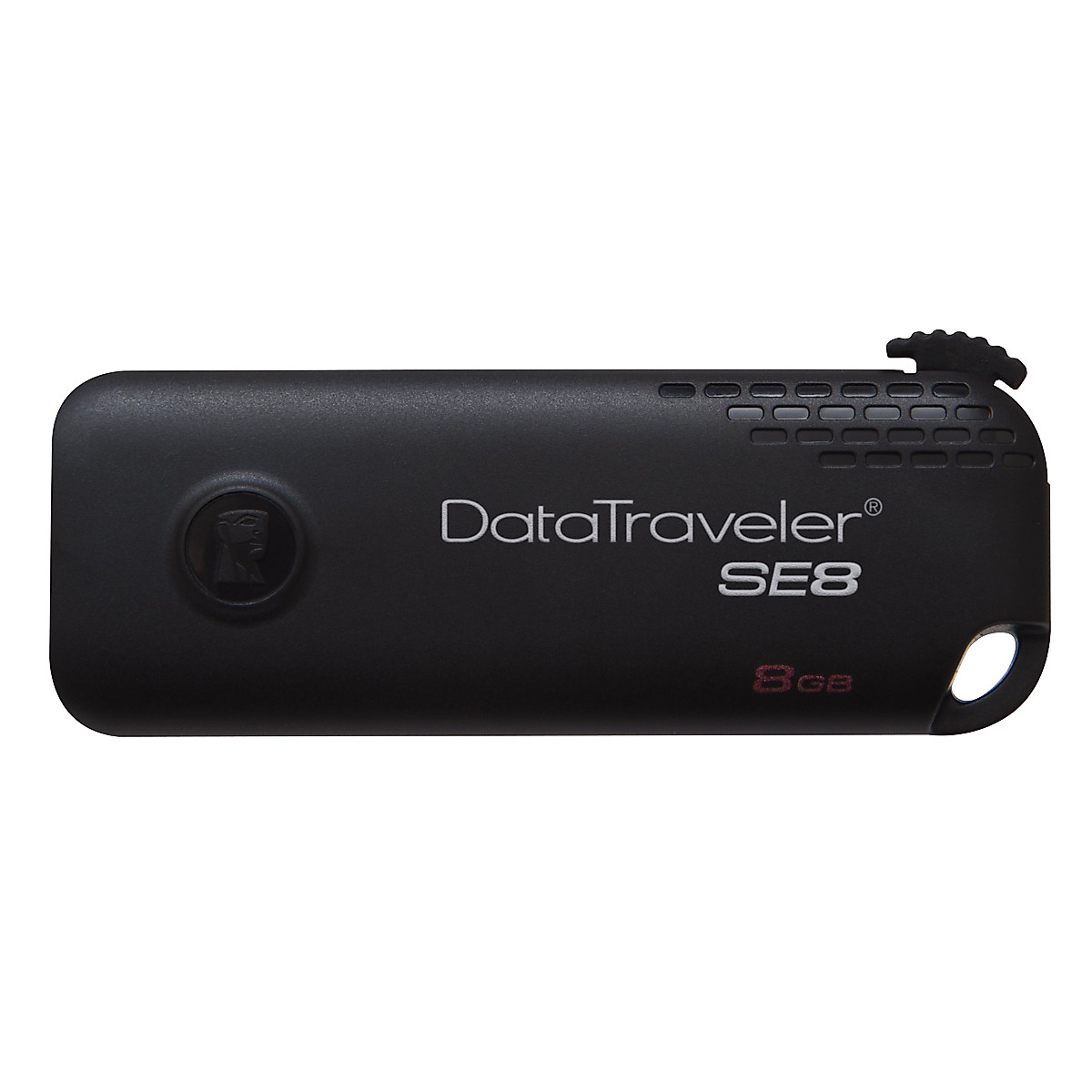 Kingston Digital 8 GB Data Traveler SE8 USB 2.0 Flash Drive, Black (DTSE8/8GB)