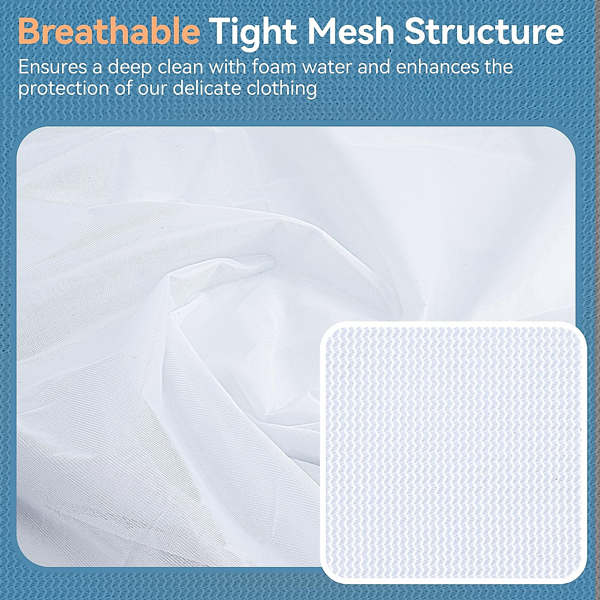 Hoodeet Mesh Laundry Bags for Delicates,30"x30" Extra Large Laundry Bags Mesh Wash Bags for Washing Machine, Delicate Laundry Bag, Travel Clothing Storage Bags for Cruise, Camping, College (2 Pack）