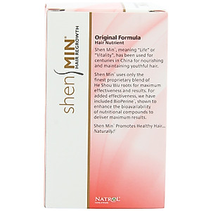 Shen Min Original Hair Nutrient Formula, 90 Count Tablets