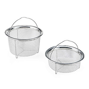 Instant Pot Official Mesh Steamer Basket, Set of 2, Stainless Steel