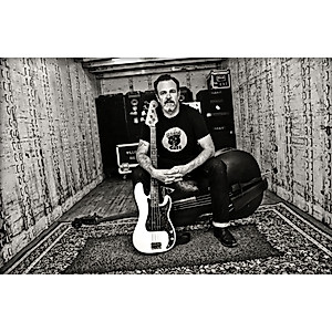 DR Strings Hi-Beam Flats - Flatwound Stainless Steel Round Core Bass 45-105