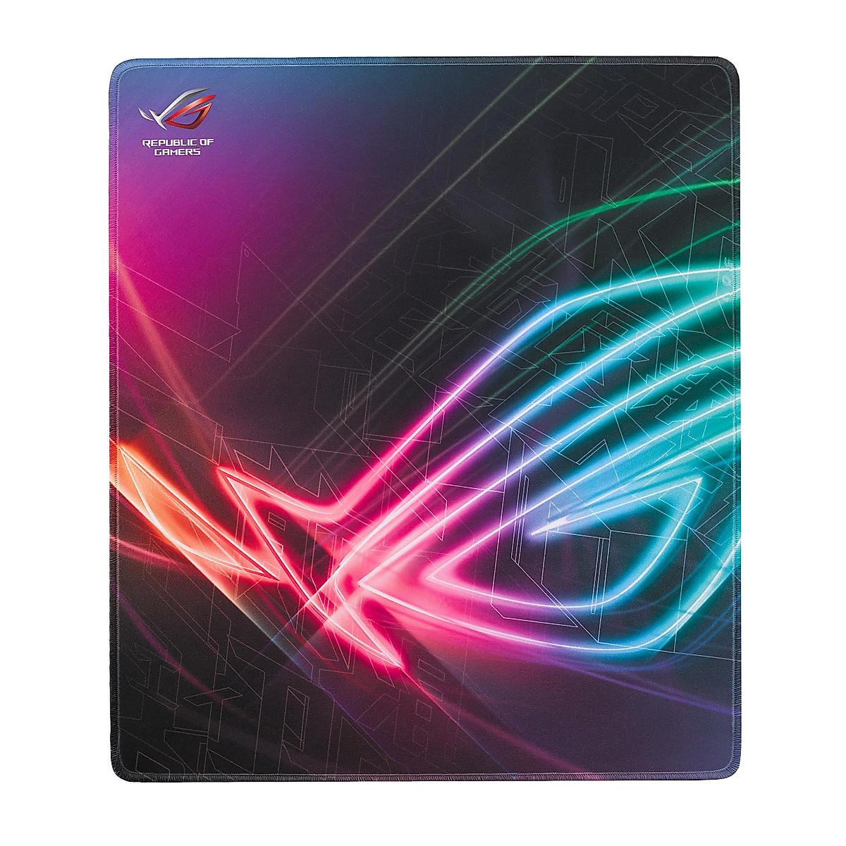ASUS Rog Strix Edge Vertically Orientated Gaming Pad with Anti Fray Stitching