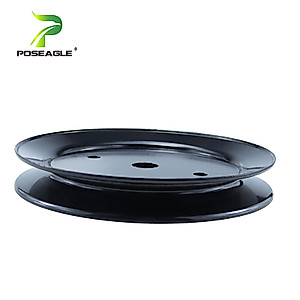 POSEAGLE 197473 Pulley Craftsman Replaces Husqvarna 532195945 Spindle Pulley, 197473 Pulley Husqvarna Pulley 197473 Spindle Pulley, Husqvarna 532197473, Craftsman 195945 Pulley, Ariens 21546446