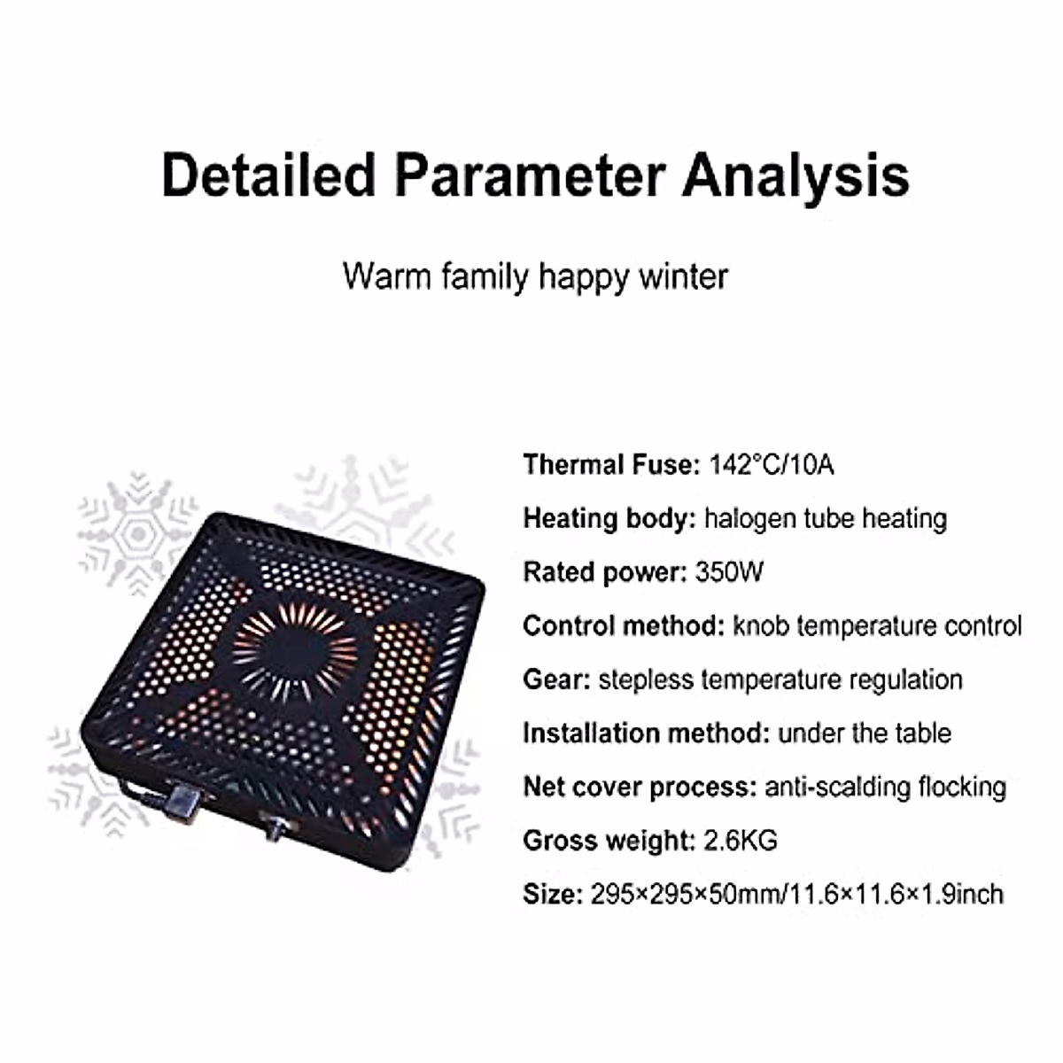 MCNUSS Kotatsu Heated Table, Japanese Folding Storage Tatami Coffee Table Thickened Furnace Winter Roasting Stove Heating Table Table+Quilt+Carpet+Heater,B