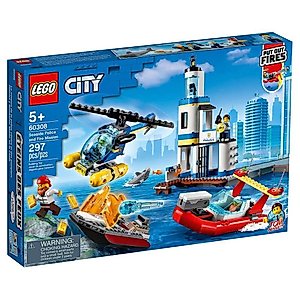 LEGO City Seaside and Fire Mission 60308