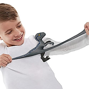 Heroes of Goo Jit Zu - Licensed Jurassic World - Stretch Heroes - Blue